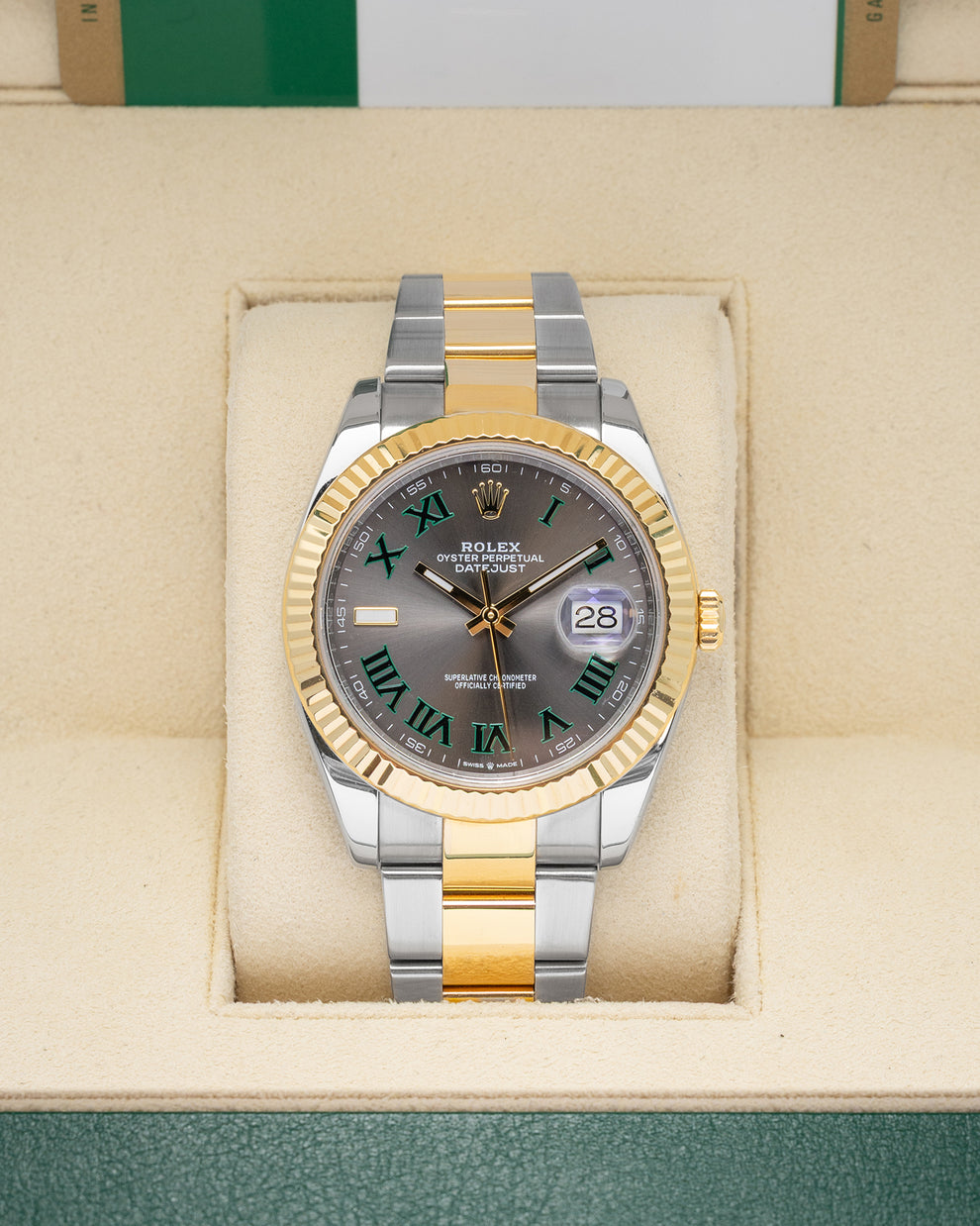 Rolex Datejust 41 126333 Wimbledon – Noah's Fine Watches & Jewelry